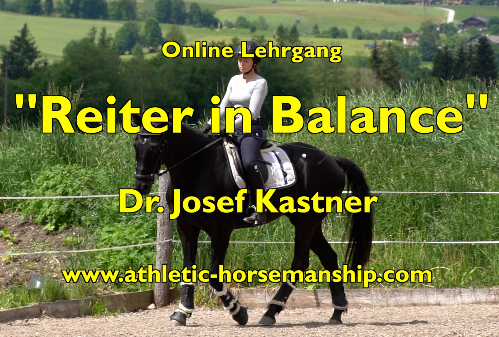 14 Stunden Videos im Online Lehrgang „Reiter in Balance“ ergänzen unser ...
